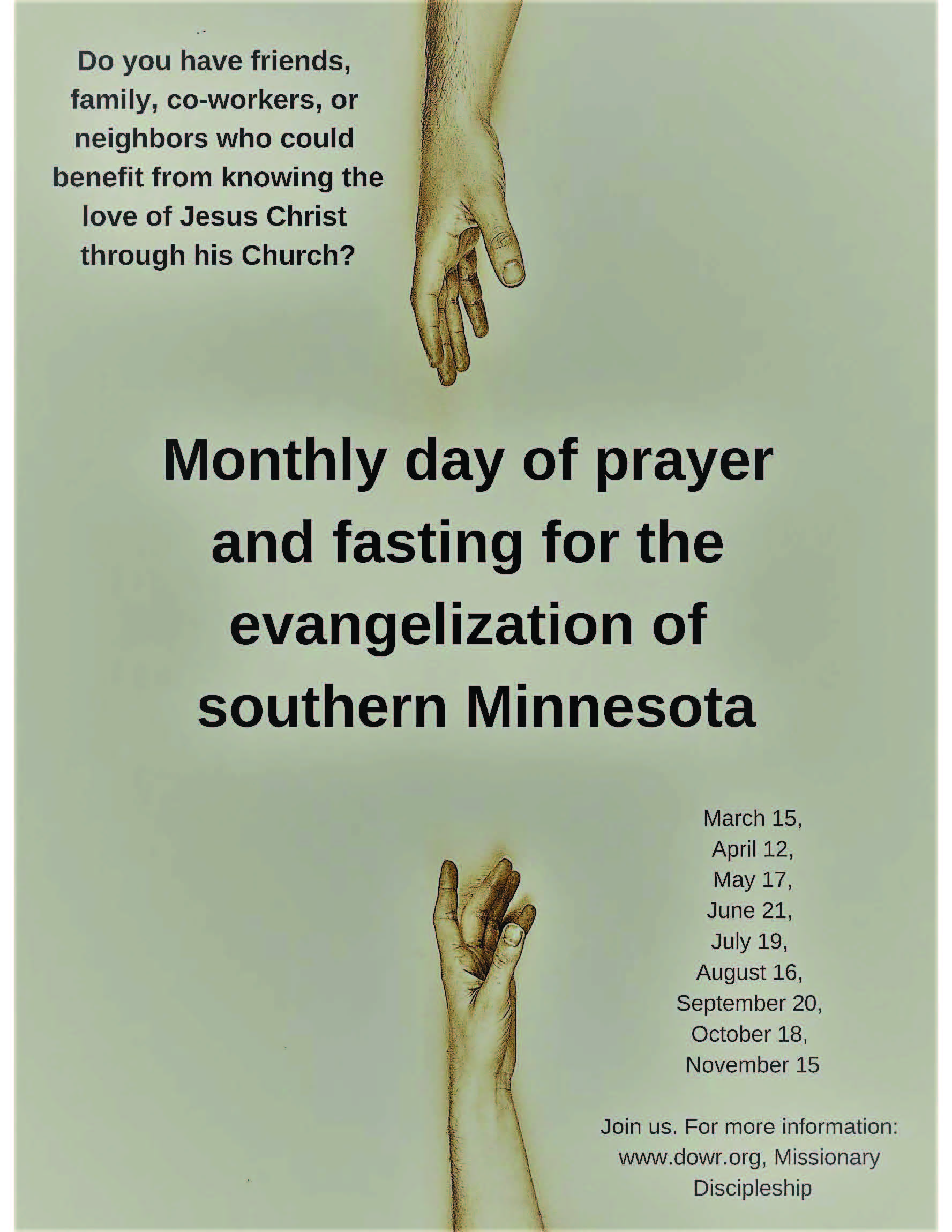 Monthly Prayer